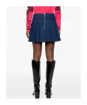CHOPOVA LOWENA Beaded Heart Mini Skirt