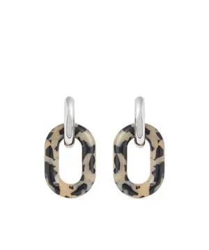 Rabanne Link Pattern Earrings