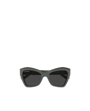 Balenciaga Butterfly Frame Sunglasses - Black