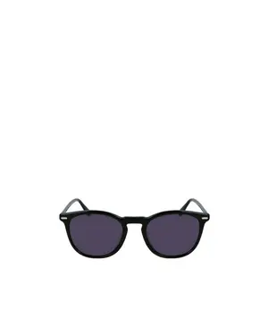 Calvin Klein Round Frame Sunglasses - Black