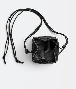 Bottega Veneta Cassette Mini Bucket Bag - Black