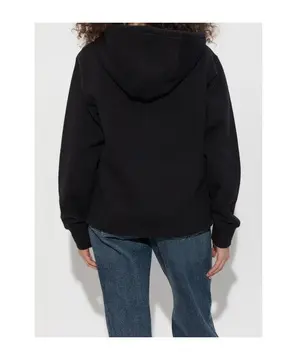 Burberry Logo Printed Zip-up Hoodie