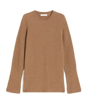 Max Mara Molveno Crewneck Jumper - Camel