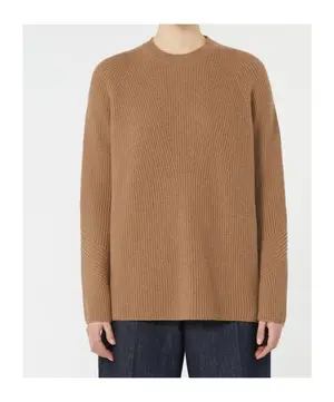Max Mara Molveno Crewneck Jumper - Camel