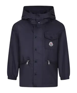 Moncler Lusala Hooded Rain Jacket