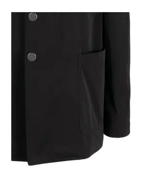 Bottega Veneta Single Breasted Long Sleeved Blazer - Black