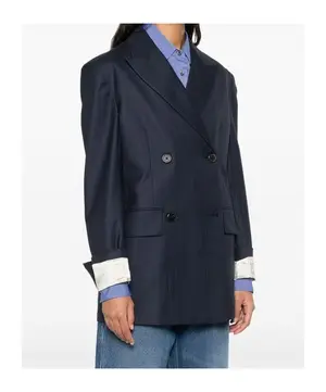 Prada Double-breasted Tailored Blazer