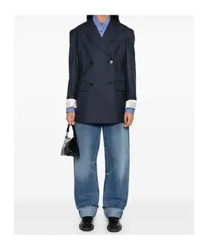 Prada Double-breasted Tailored Blazer