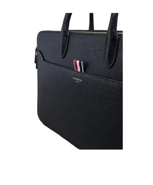 Thom Browne Double Compartment Business Bag