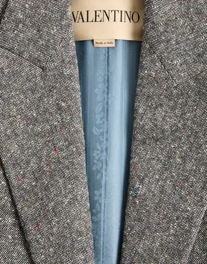 Valentino Garavani Long-sleeved Double-breasted Blazer