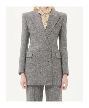 Valentino Garavani Long-sleeved Double-breasted Blazer