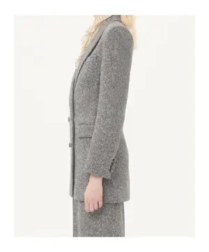 Valentino Garavani Long-sleeved Double-breasted Blazer