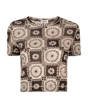 Nanushka Floral-print Short-sleeved T-shirt