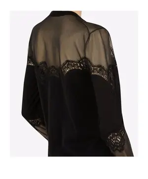 Dolce & Gabbana Lace Trim Cardigan