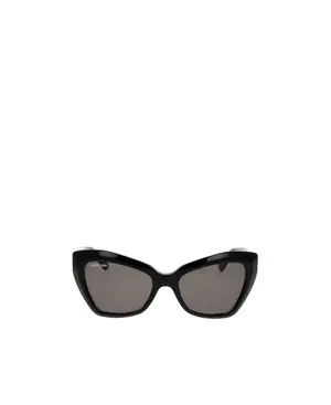 Balenciaga Butterfly Frame Sunglasses - Black