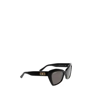Balenciaga Butterfly Frame Sunglasses - Black