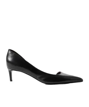 Khaite 45mm Jett D'orsay Heeled Pumps - Black