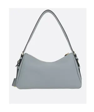 Prada Medium Shoulder Bag With Gold Hardware - Powder Blue