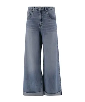 Ag Wide-leg Denim Jeans