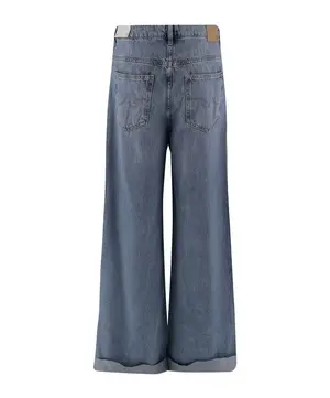 Ag Wide-leg Denim Jeans