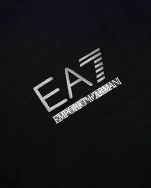 EA7 Logo Lapel Polo Shirt