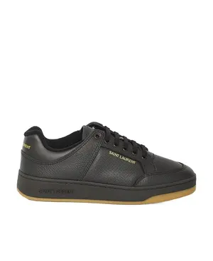Saint Laurent Sl/61 Lace-up Sneakers - Black