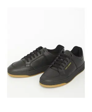 Saint Laurent Sl/61 Lace-up Sneakers - Black