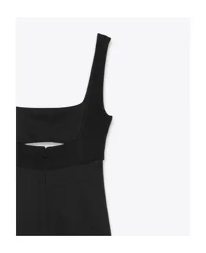 Saint Laurent Cut-out Mini Dress