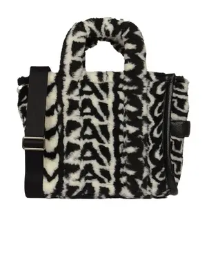 Marc Jacobs Patterned Shoulder Bag - Black
