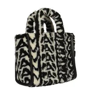 Marc Jacobs Patterned Shoulder Bag - Black