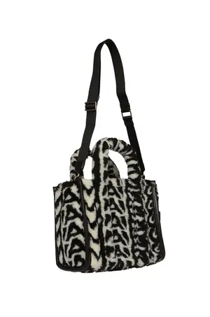Marc Jacobs Patterned Shoulder Bag - Black