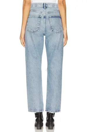 AGOLDE Ripped Light Wash Jeans