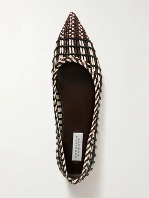 Gabriela Hearst Milos Woven Ballet Flats