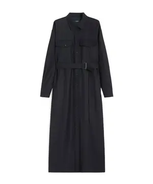 Women's Navy Blue Shirts Dresses