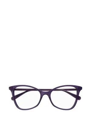 Gucci Cat Eye Frame Eyeglasses - Gray