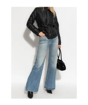 Michael Kors Diamond-pattern Quilted Jacket
