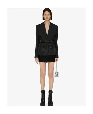 Givenchy Embellished-hem Tailored Blazer