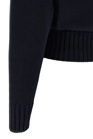 Prada Boat Neck Ribbed Jumper