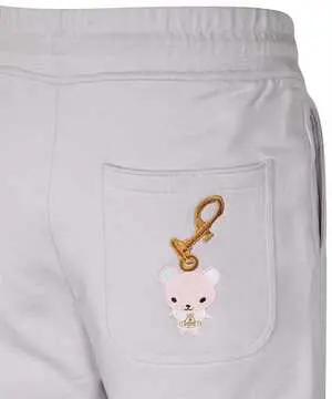 VIVIENNE WESTWOOD Orb Embroidered Drawstring Shorts - White