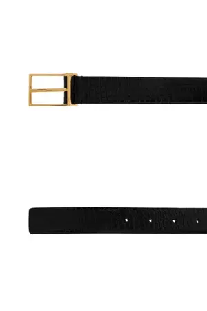 TOM FORD Embossed Buckle Belt