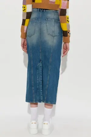 Moschino Denim Midi Skirt