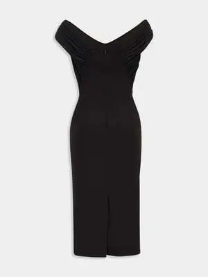 Dolce & Gabbana Off-the-shoulder Midi Dress