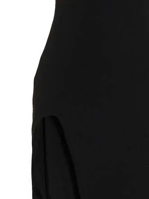David Koma Slit Leg Panelled Dress