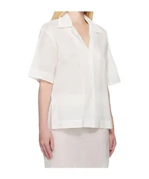 RÓHE Semi-sheer Organza Embroidered Shirt