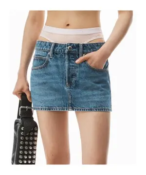 Alexander Wang Layered Mini Skirt