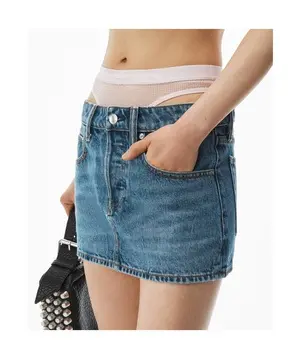 Alexander Wang Layered Mini Skirt