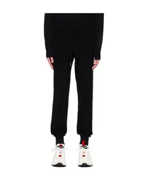 TOM FORD Straight-leg Cotton Track Pants - Black