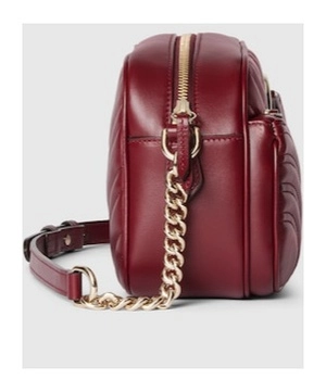 Gucci Gg Marmont Small Shoulder Bag - Red
