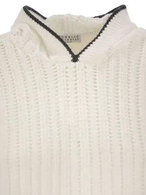 Brunello Cucinelli Hooded Knitted Jumper
