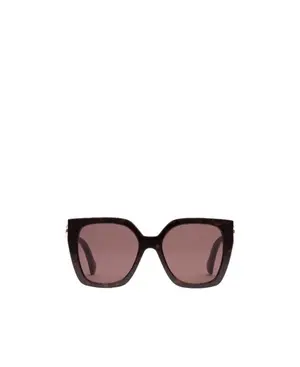 Gucci Square Frame Sunglasses - Brown